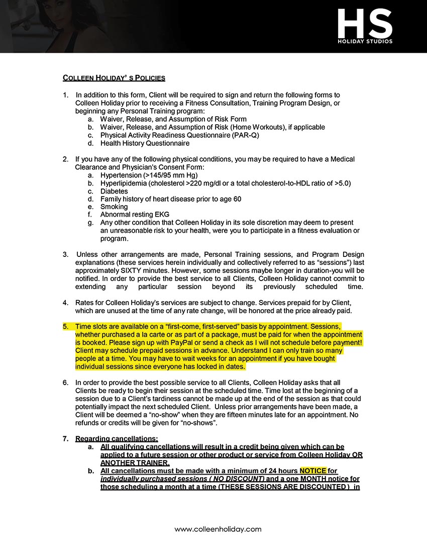 Resources - Colleen Holiday